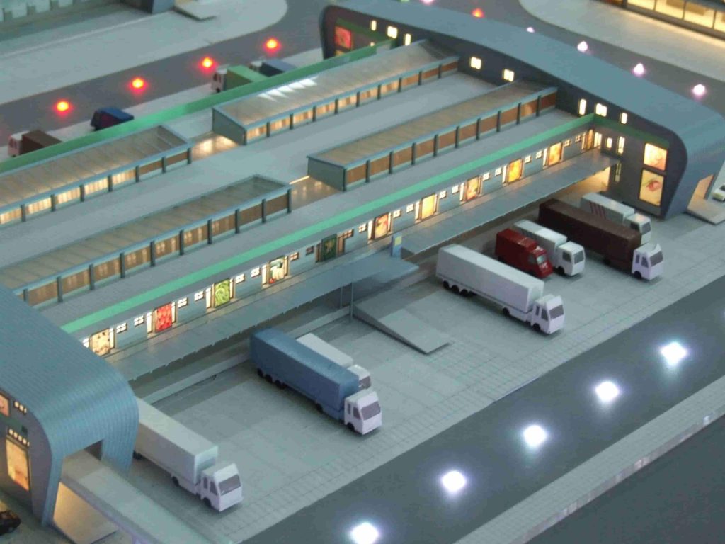Shenzhen Logistics Park Architectural Model - Architectural Model ...