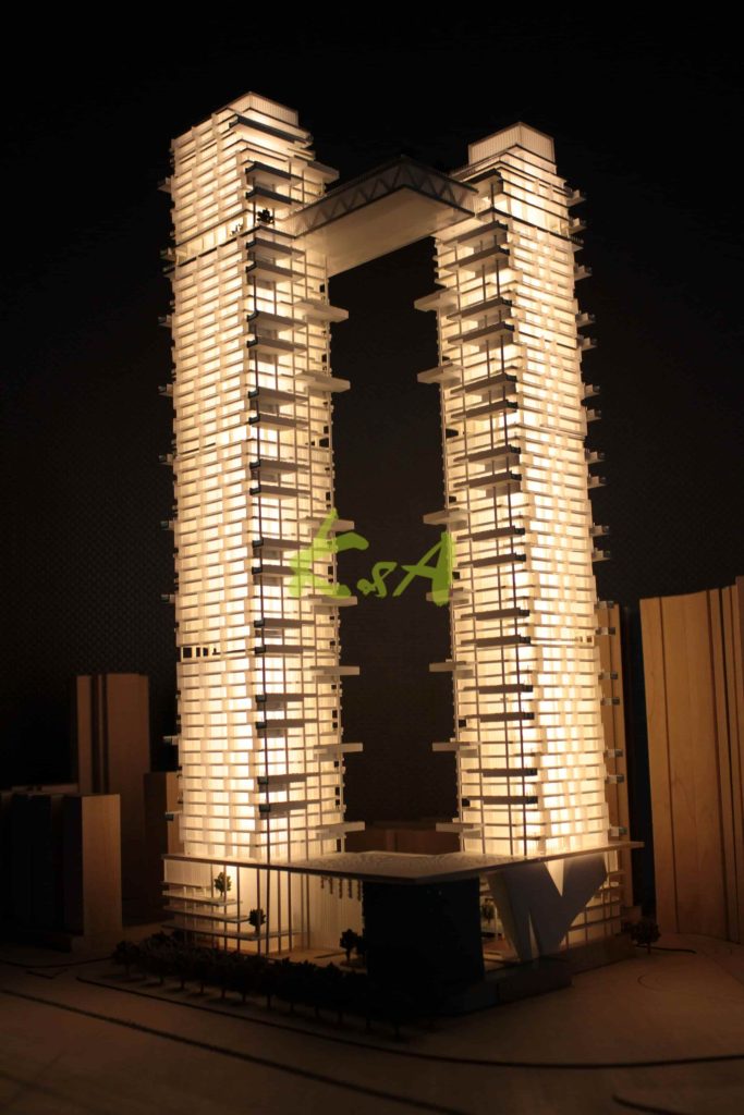 qianhai hub office building model - Architectural Model Makers | Model ...