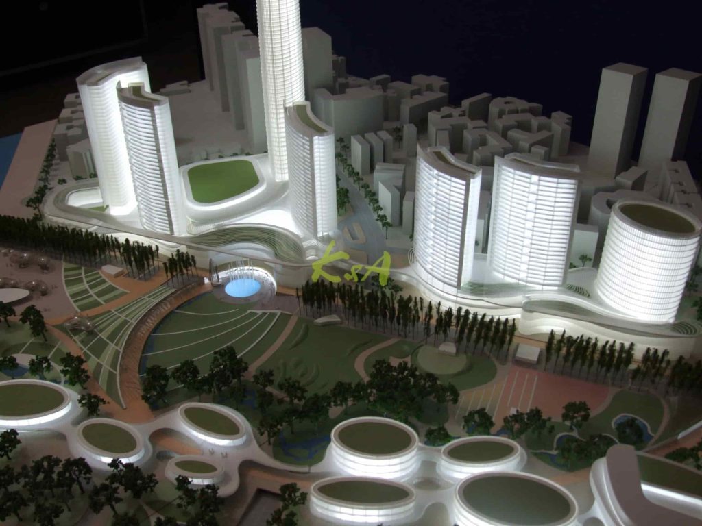 shenzhen yantian white architectural model - Architectural Model Makers | Model Making Companies